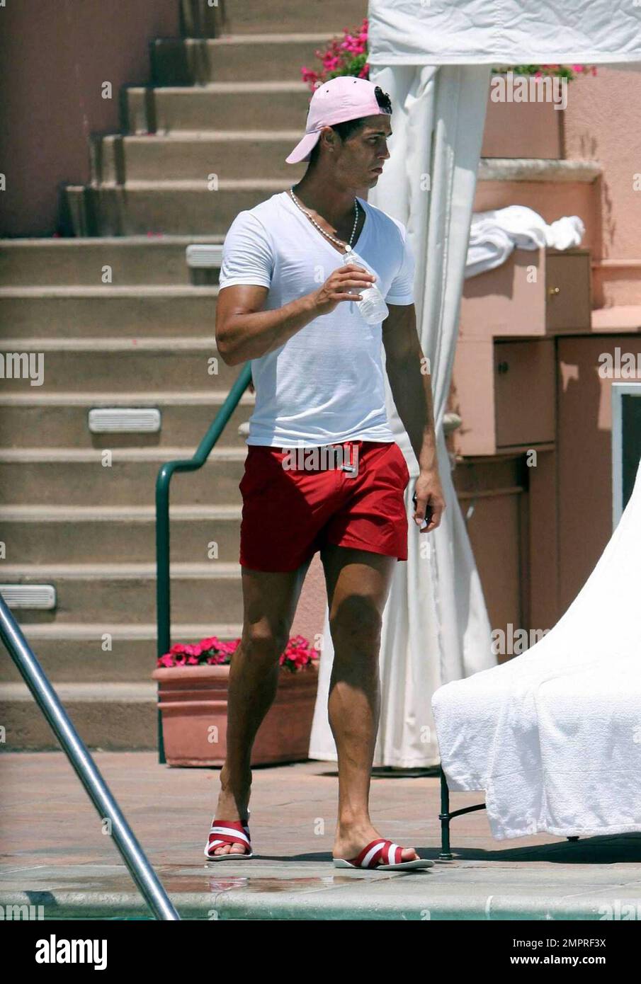 Exclusive!! Manchester United footballer Cristiano Ronaldo was seen ...