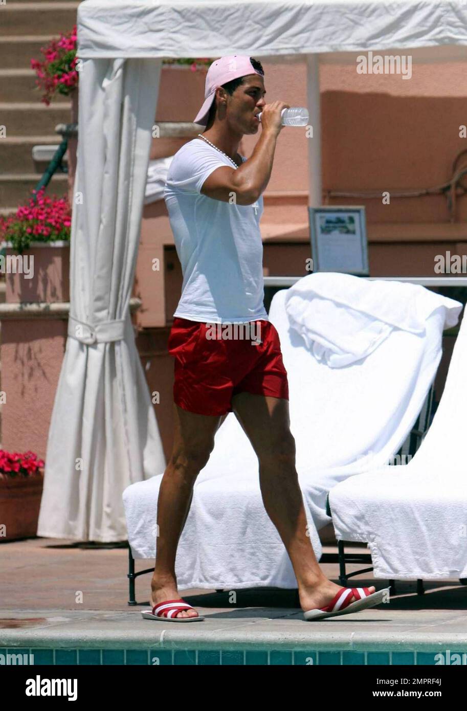 Exclusive!! Manchester United footballer Cristiano Ronaldo was seen ...