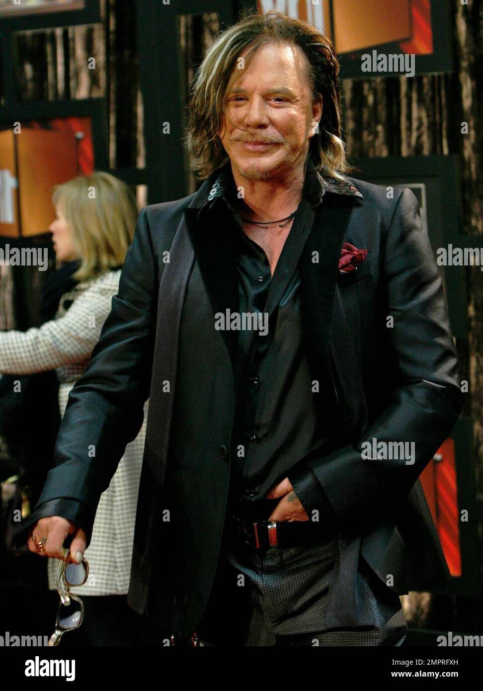 Mickey Rourke arrives at the 14th Annual Critics' Choice Awards at the ...