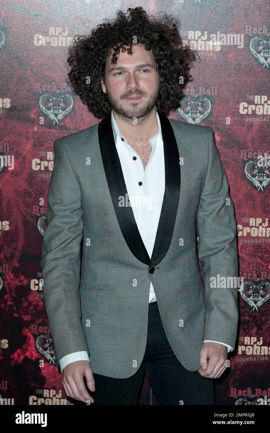 Jack McManus attends the Rick Parfitt, Jr Crohns Foundation Rock Ball ...