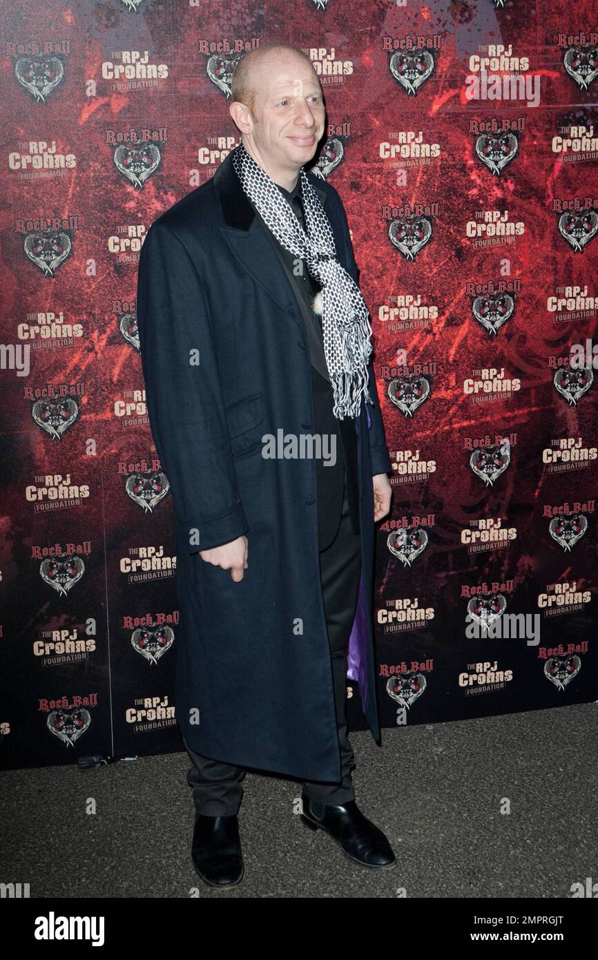 Steve Furst attends the Rick Parfitt, Jr Crohns Foundation Rock Ball at ...