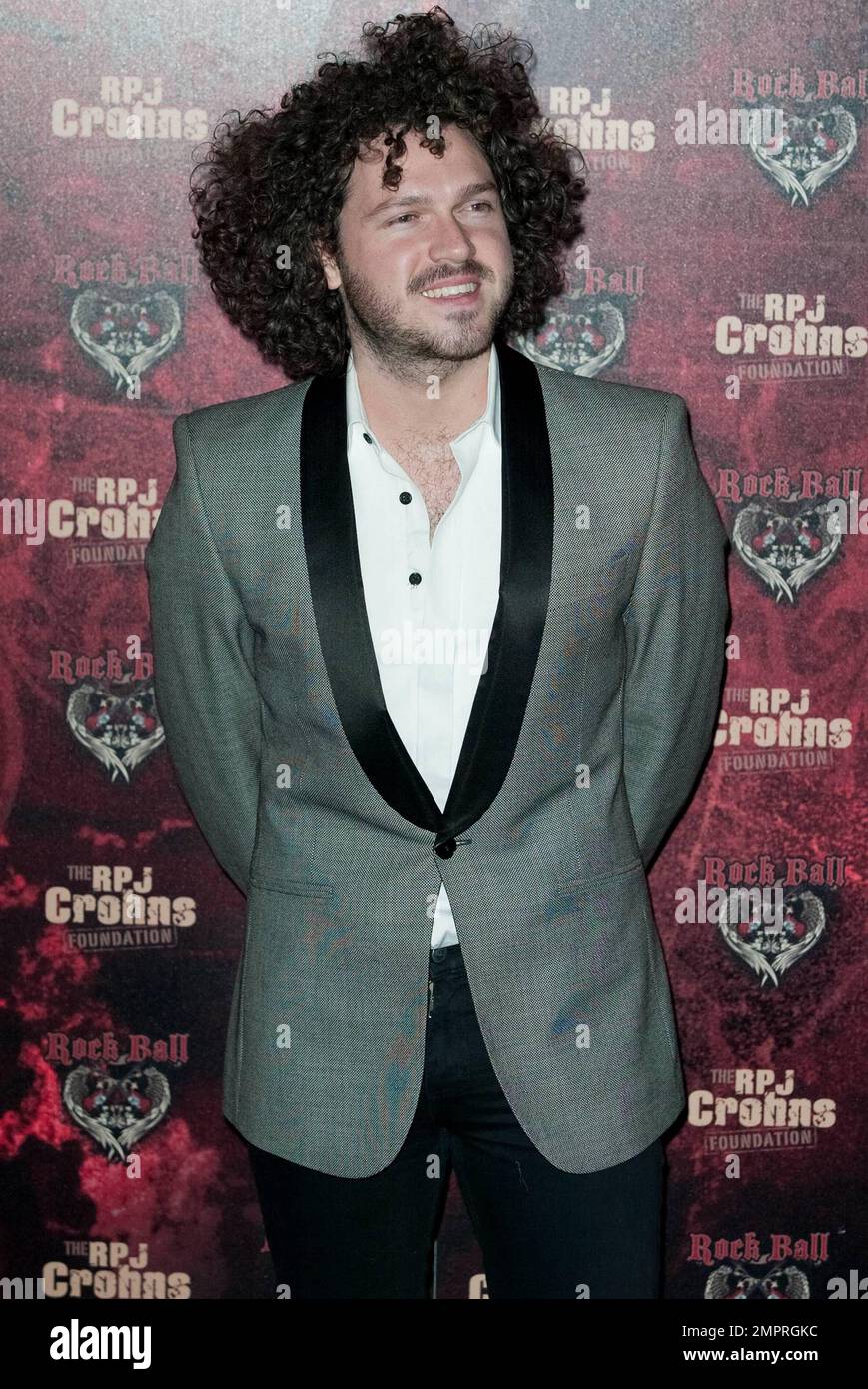 Jack McManus attends the Rick Parfitt, Jr Crohns Foundation Rock Ball ...