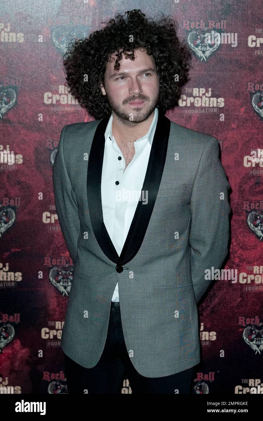 Jack McManus attends the Rick Parfitt, Jr Crohns Foundation Rock Ball ...