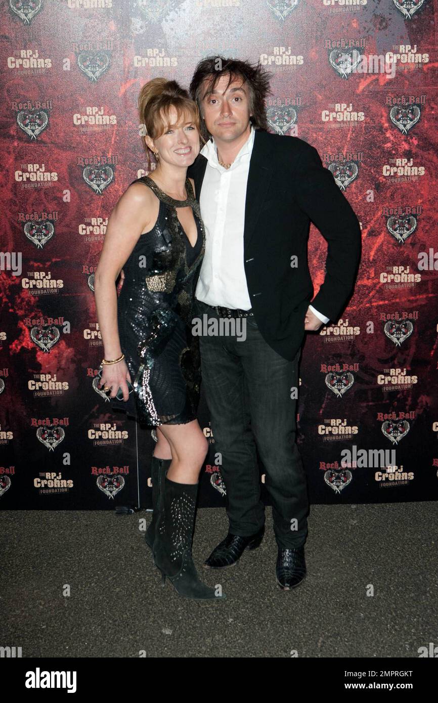 Richard Hammond and Amanda Etheridge attend the Rick Parfitt, Jr Crohns ...