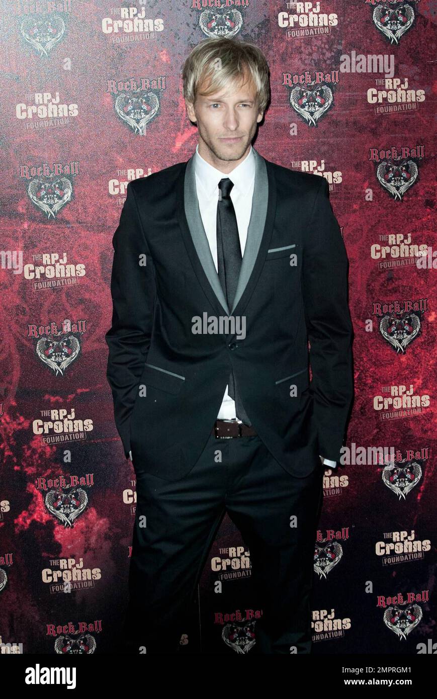 Rick Parfitt, Jr attends the Rick Parfitt, Jr Crohns Foundation Rock ...