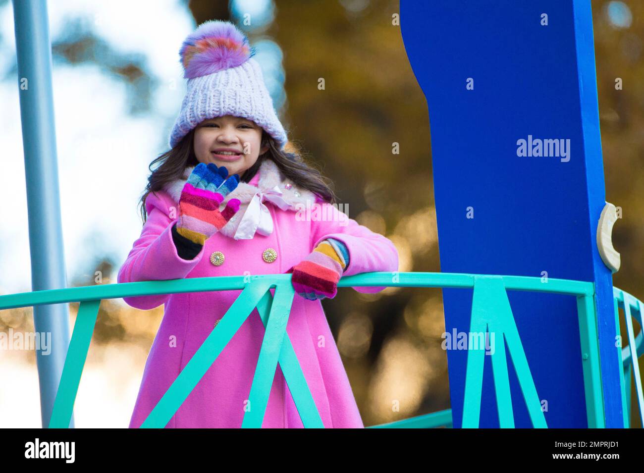 Singer Angelica Hale appears at the 91st Macy's Thanksgiving Day Parade ...