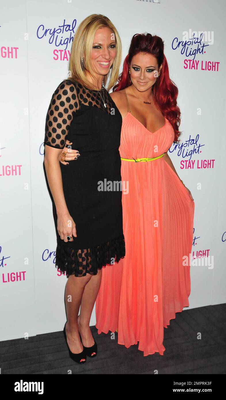 Debbie Gibson and Aubrey O'Day at the Crystal Light Mocktail Party at ...