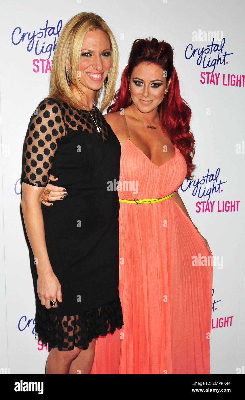 Debbie Gibson and Aubrey O'Day at the Crystal Light Mocktail Party at ...