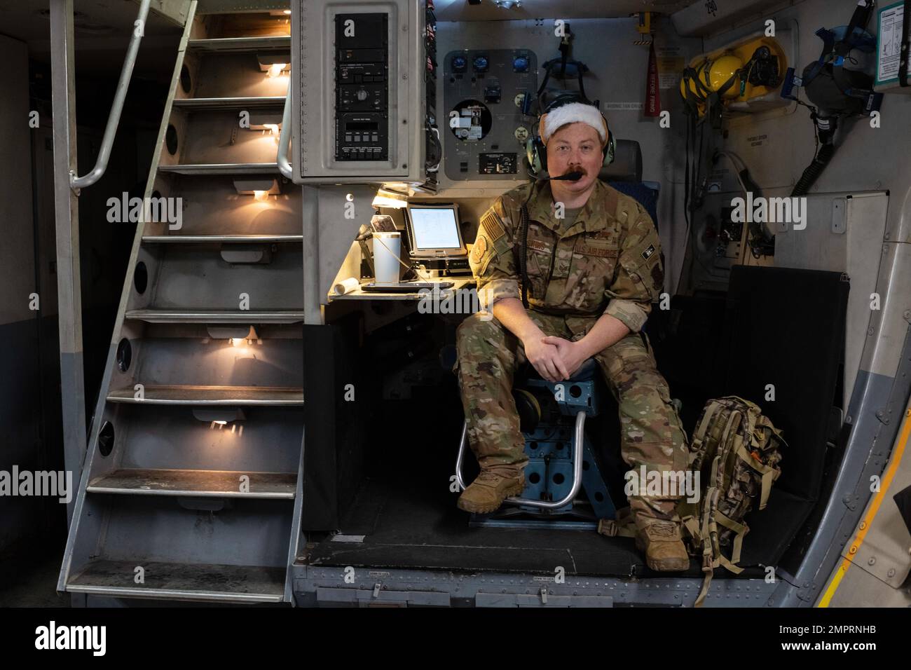 Alaska Air National Guard Staff Sgt. Ryan Haskins, a 144th Airlift ...