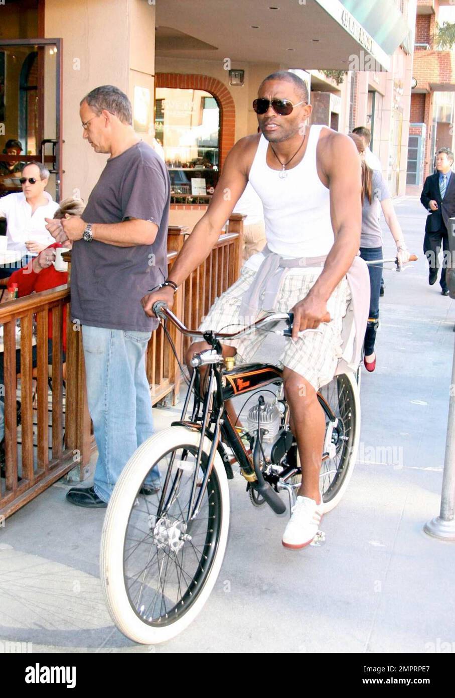 Retired LA Clippers basketball player Cuttino Mobley takes an afternoon ...