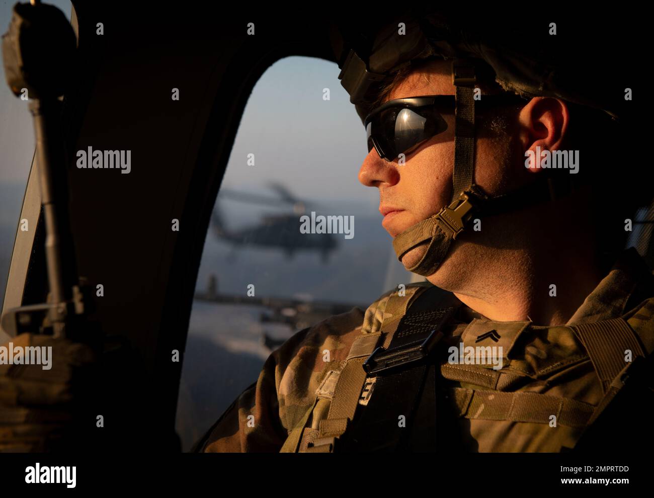 U.S. Army Cpl. Christopher Perry, a United Nations Command Honor ...