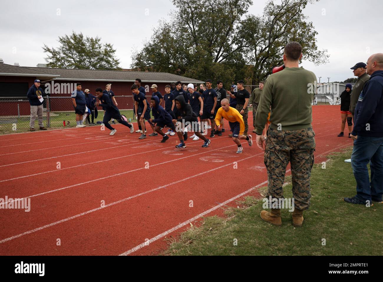 U.S. Marine Corps Staff Sgt. Nicholas Gianelloni, a recruiter with ...