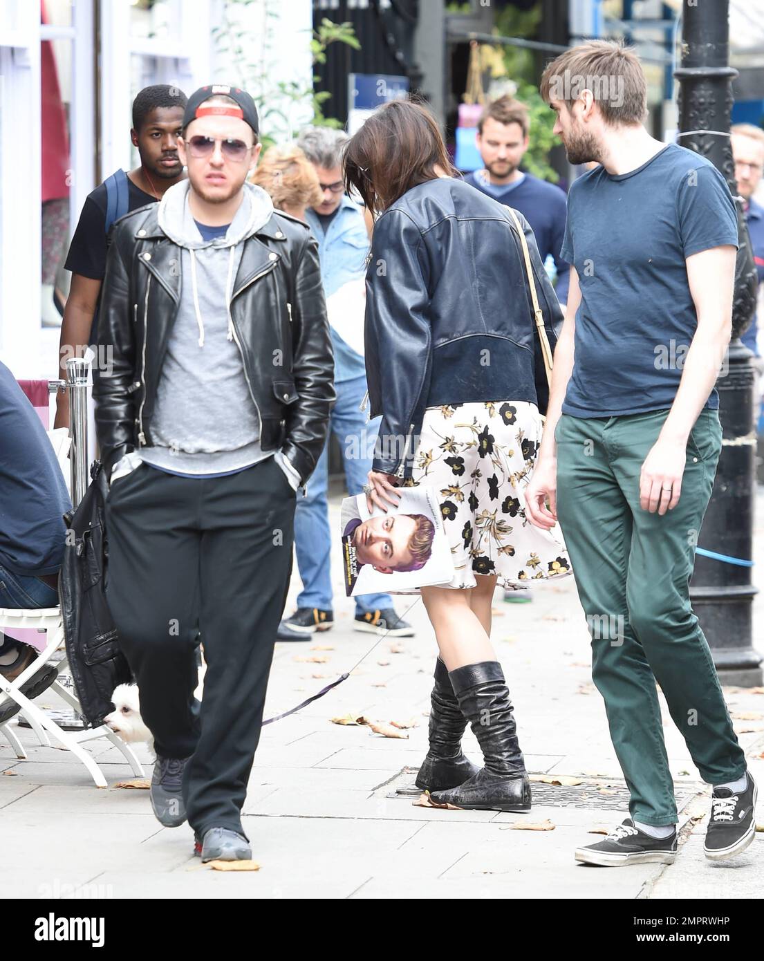 Daisy Lowe is spotted out walking her dog in Primrose Hill after a ...