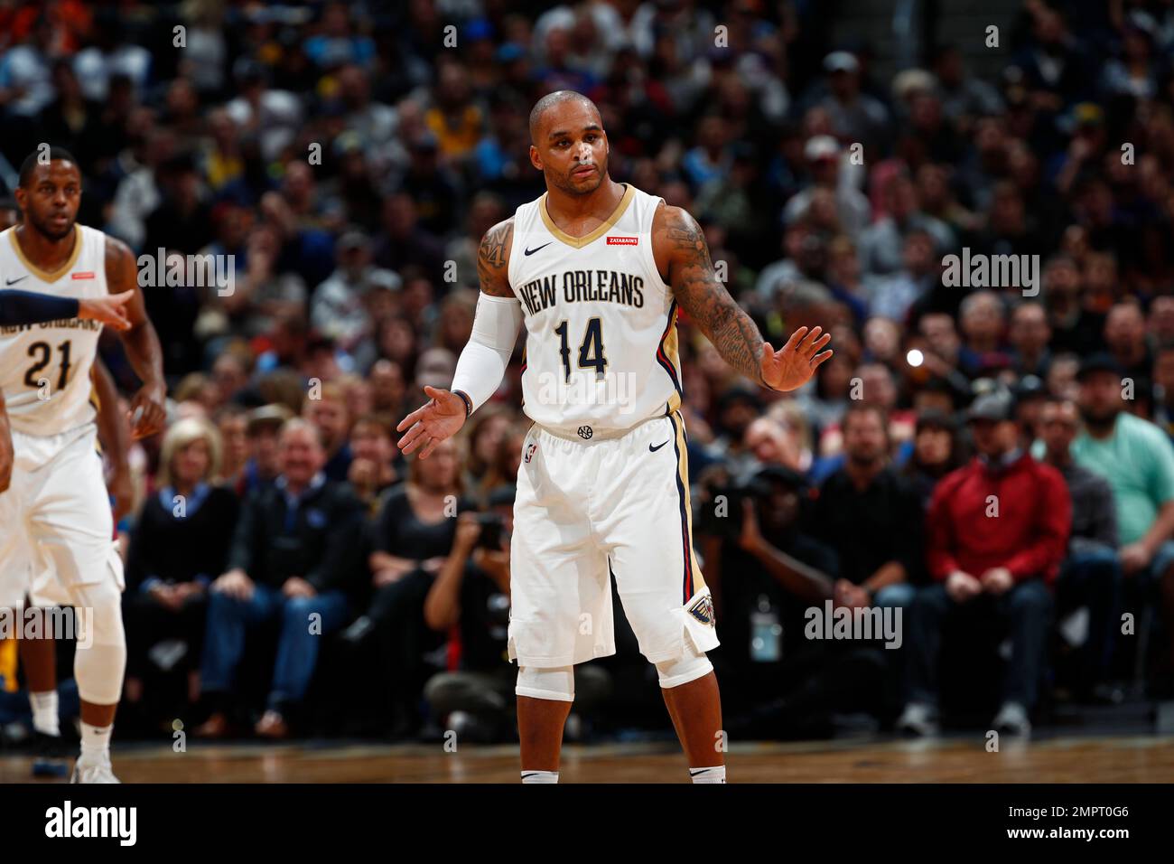 New Orleans Pelicans guard Jameer Nelson (14) in the first half of an ...