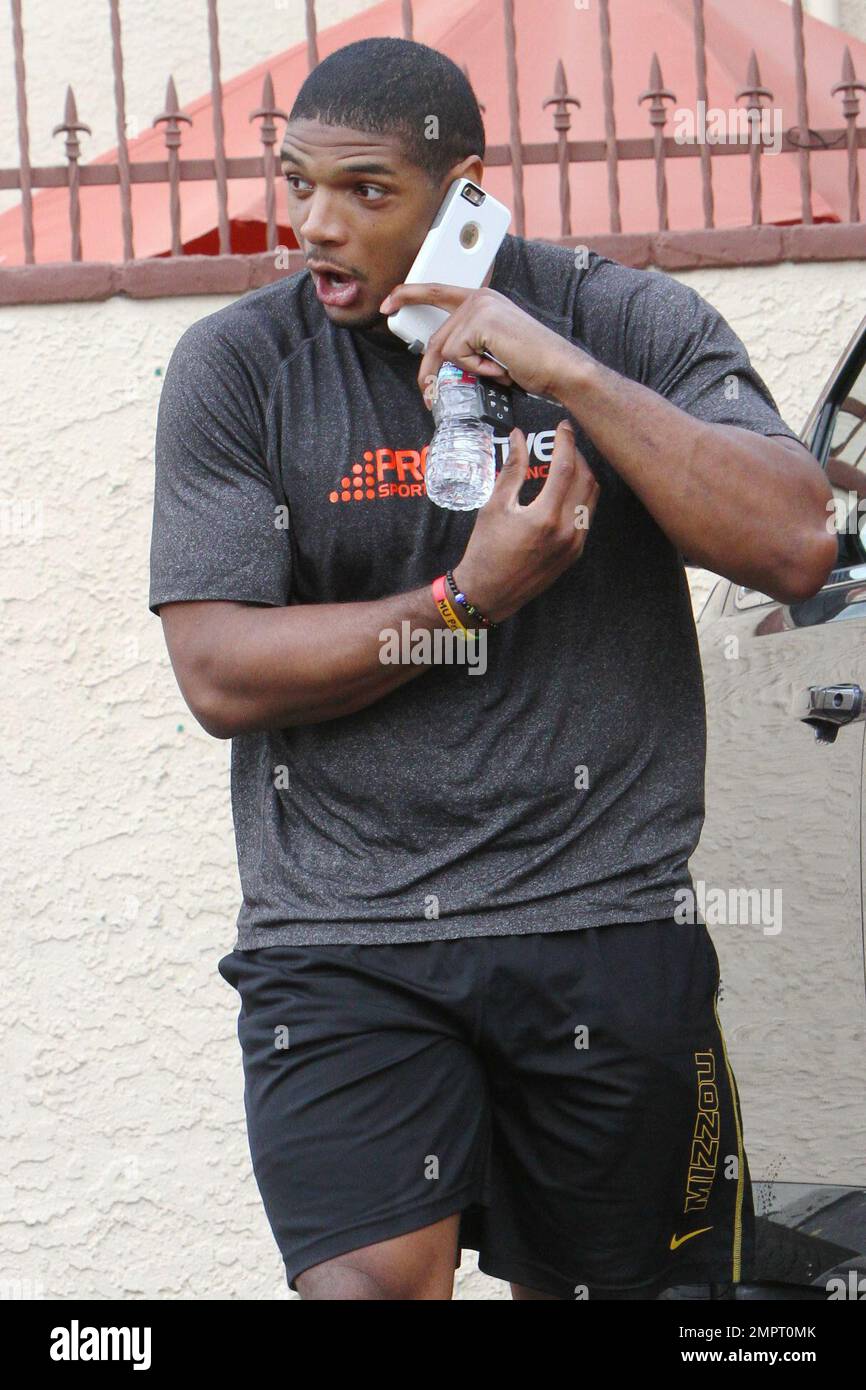 Michael Sam at Dancing with Stars rehearsals. Los Angeles, CA. 2nd ...
