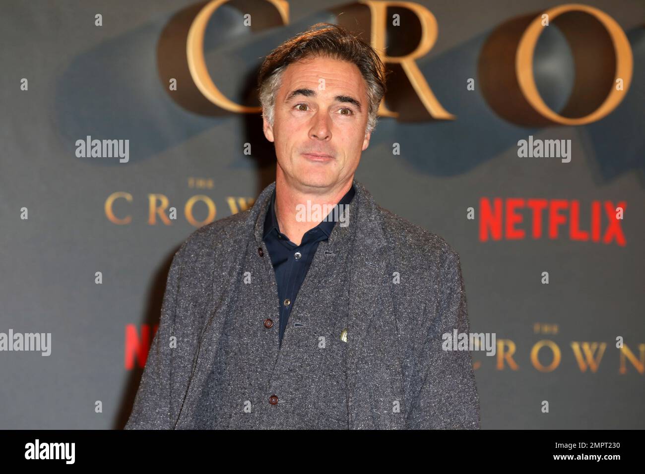 Actor Greg Wise poses for photographers on arrival at the premiere of ...