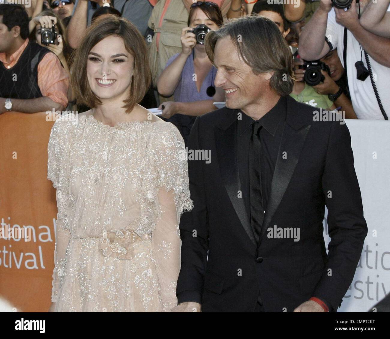Keira Knightley and Viggo Mortensen arrive at "A Dangerous Method ...