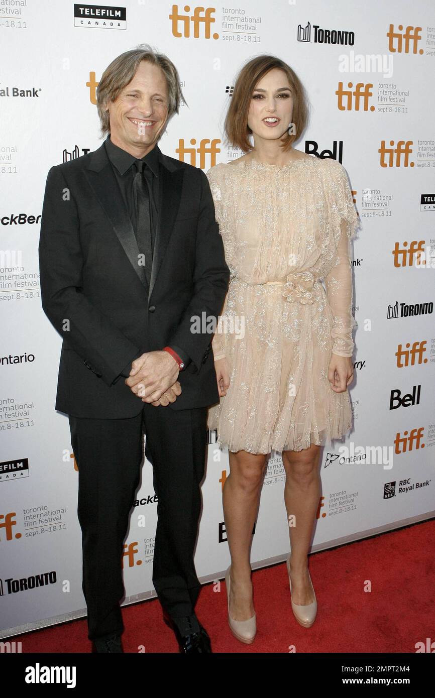 Keira Knightley and Viggo Mortensen arrive at "A Dangerous Method ...
