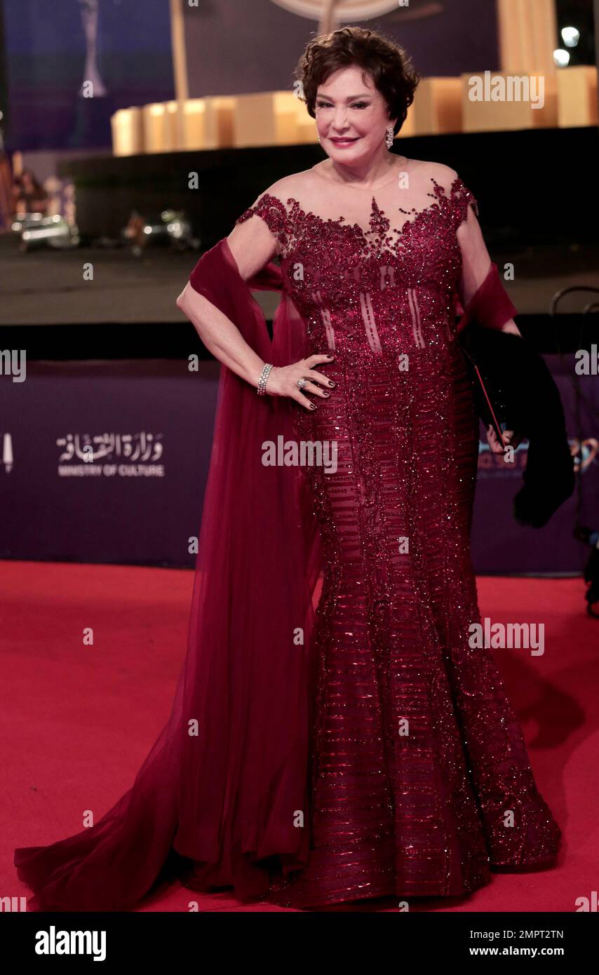Actress Lebleba smiles on the red carpet during the opening of the 39th ...