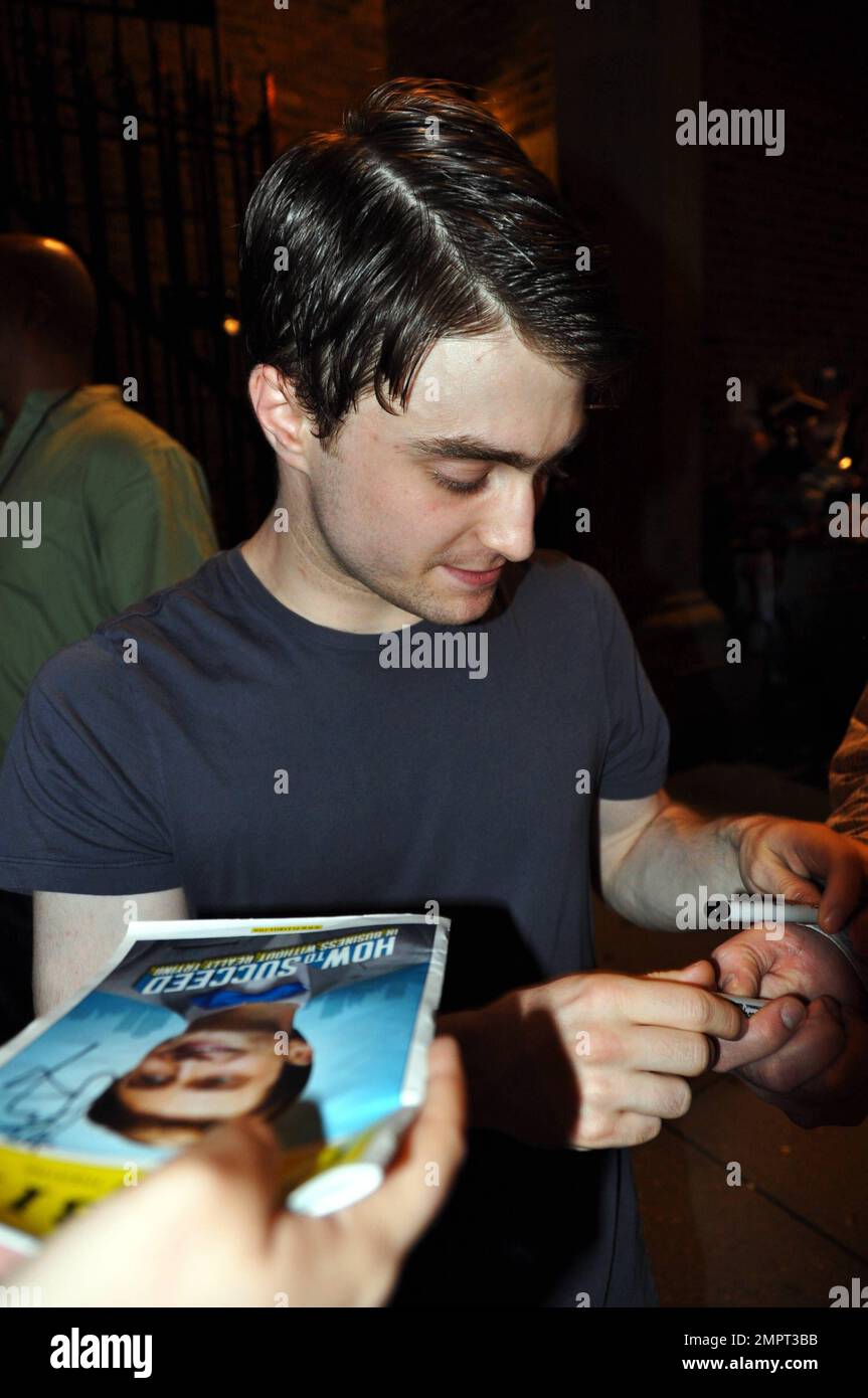 "Harry Potter and the Deathly Hallows Part 2" star Daniel Radcliffe ...