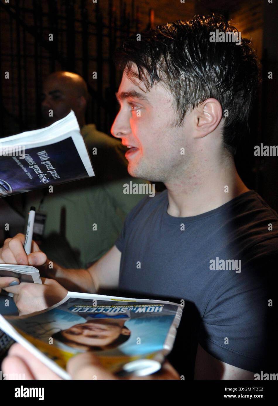 "Harry Potter and the Deathly Hallows Part 2" star Daniel Radcliffe ...