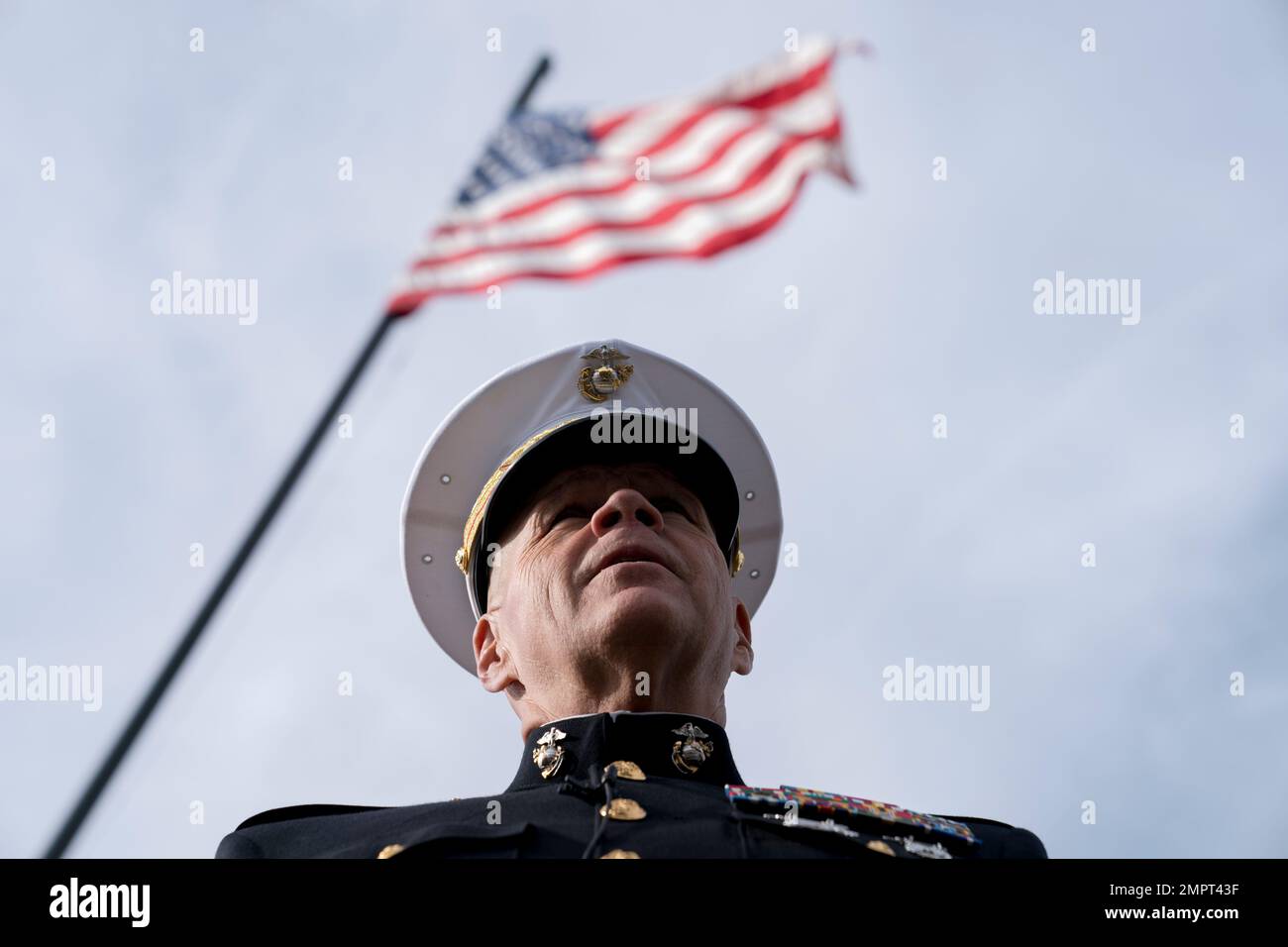 Commandant of the Marine Corps Gen. Robert B. Neller speaks during a ...