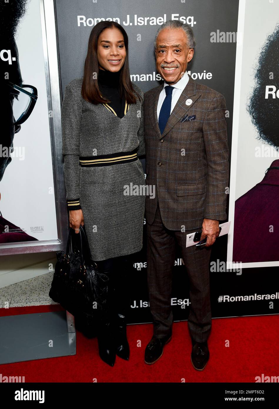 Al Sharpton and girlfriend Aisha McShaw attend a special screening of ...