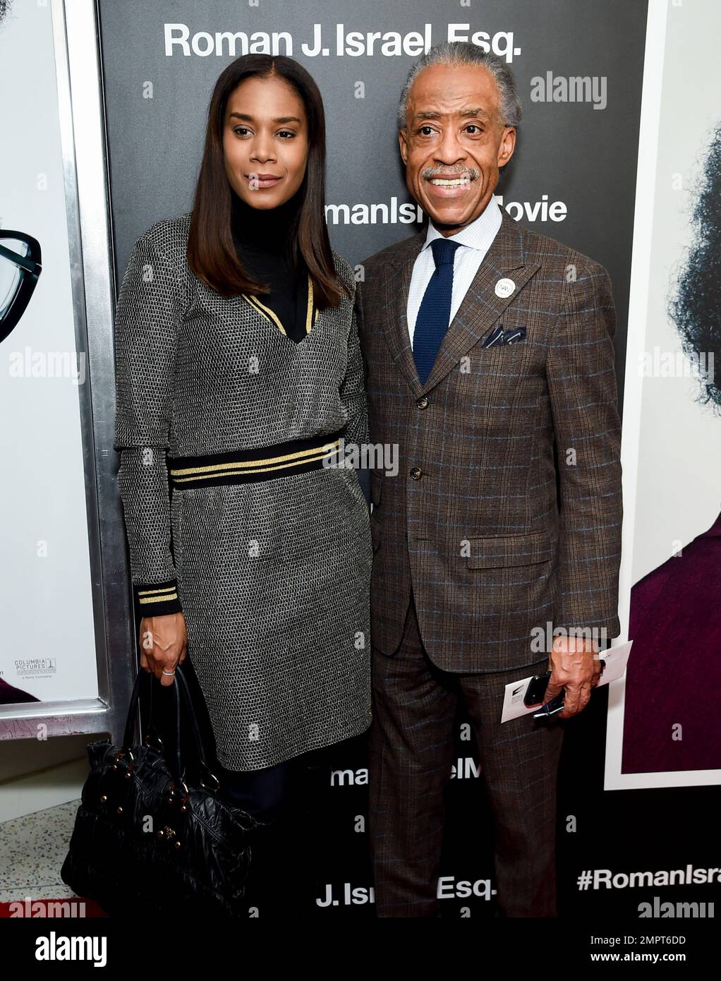 Al Sharpton and girlfriend Aisha McShaw attend a special screening of ...
