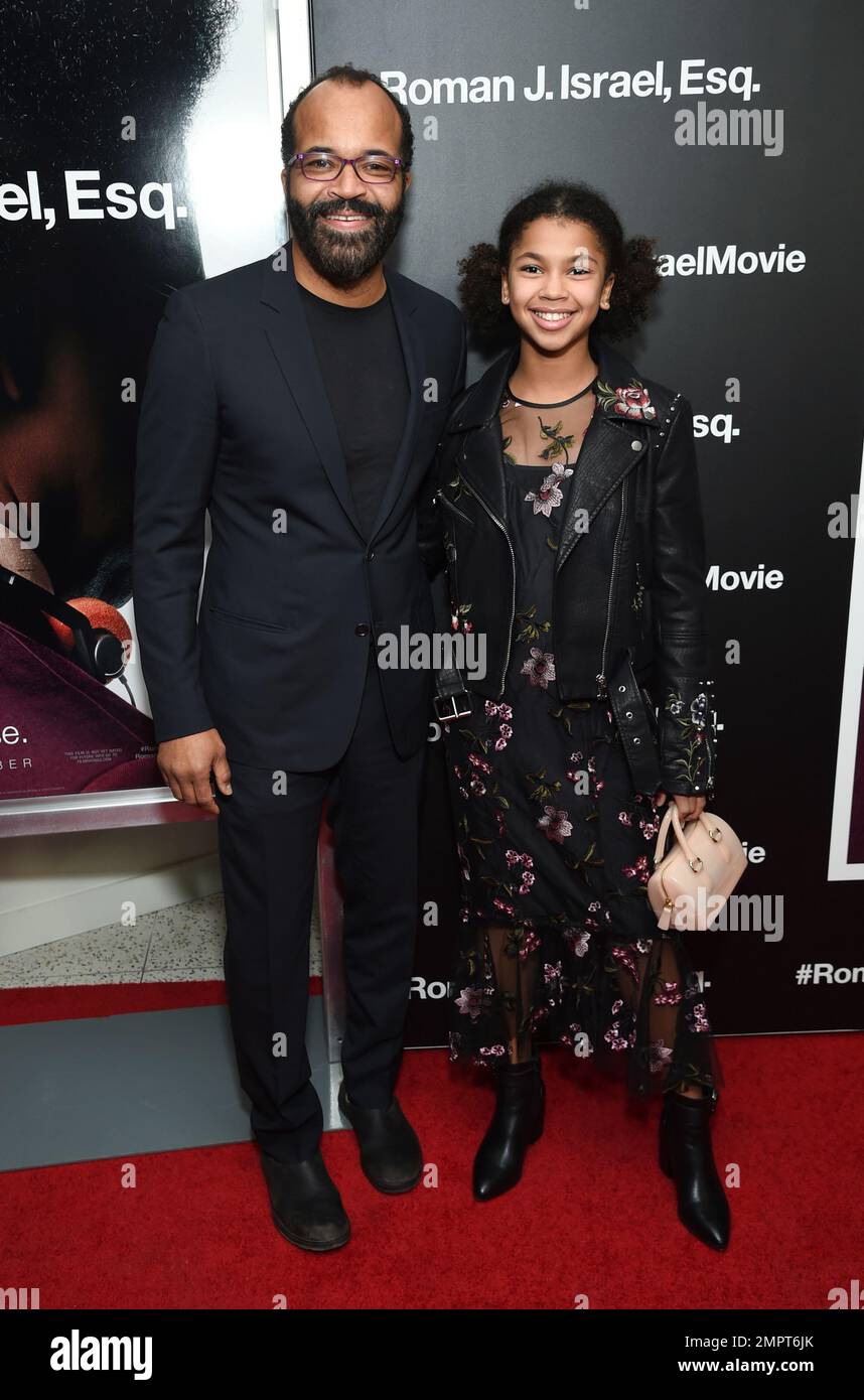 Actor Jeffrey Wright and daughter Juno Wright attend a special ...
