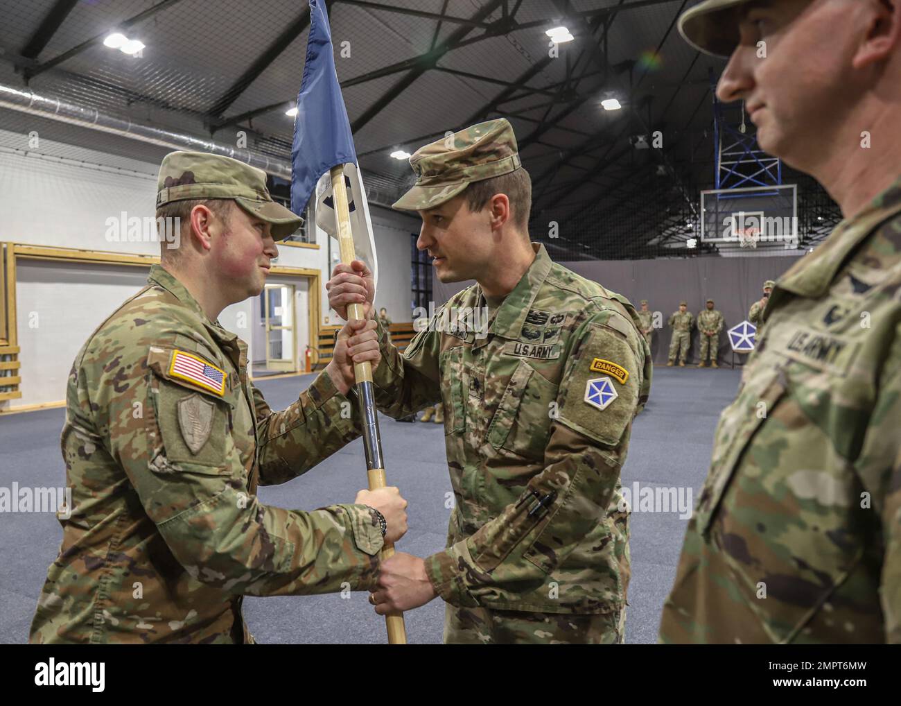 U.S. Army Lt. Col. Jordan Bradford, commander, Headquarters ...