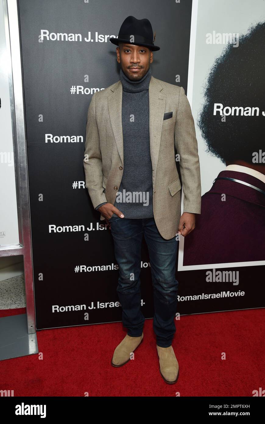 Bryan Terrell Clark attends a special screening of "Roman J. Israel ...