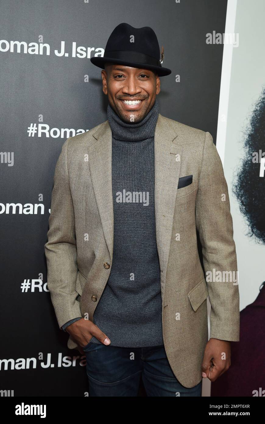 Bryan Terrell Clark attends a special screening of "Roman J. Israel ...