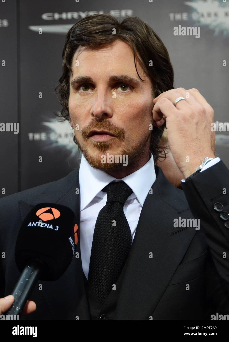 Christian Bale Dark Knight Rises Beard