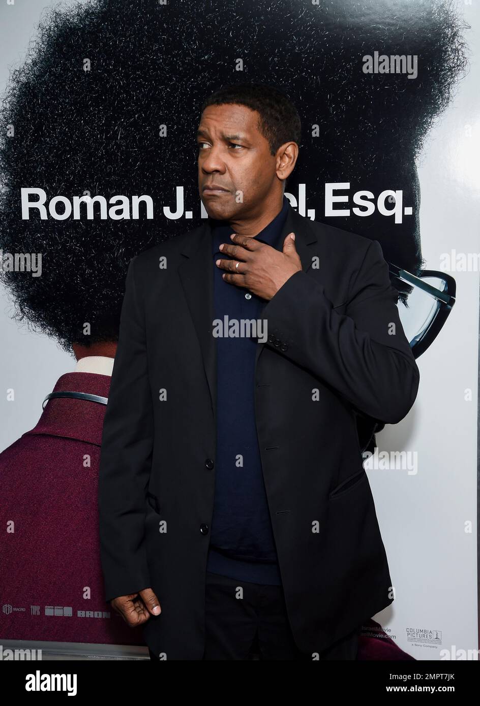 Actor Denzel Washington attends a special screening of "Roman J. Israel ...