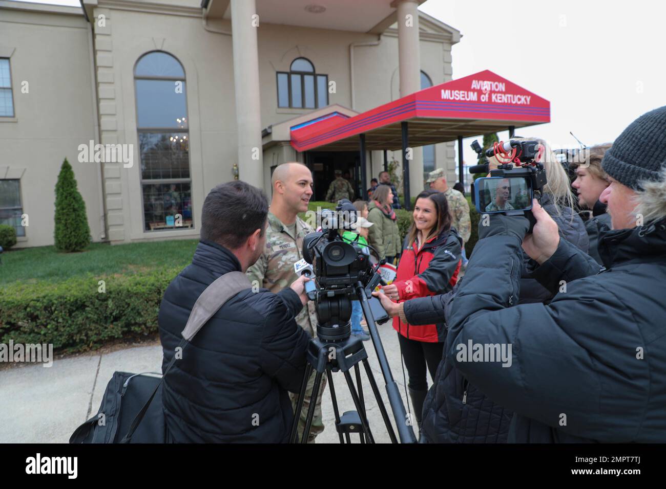 Commander of the 1st Battalion, 149th Infantry Brigade, Lt. Col. Jason ...