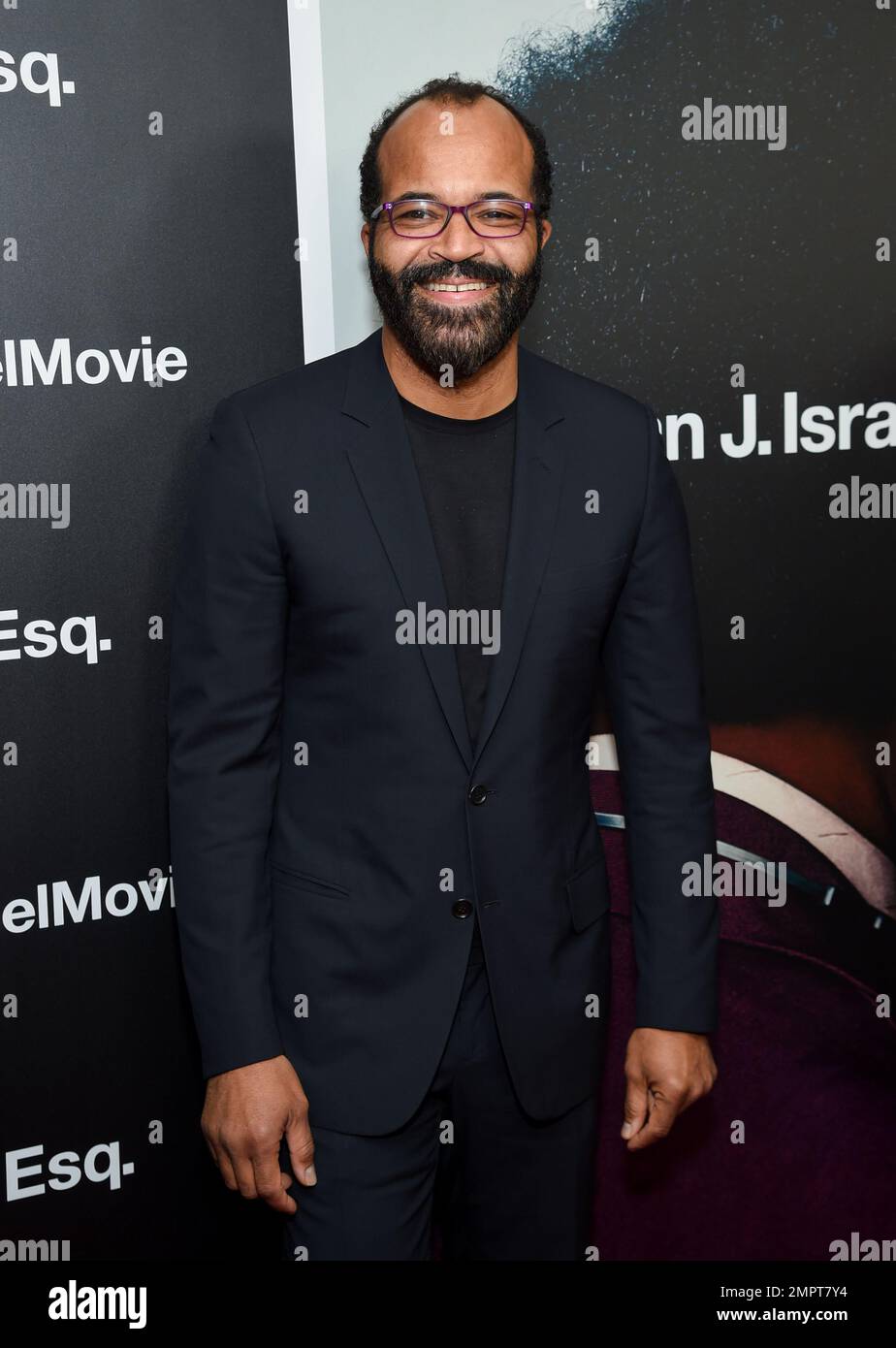 Actor Jeffrey Wright attends a special screening of "Roman J. Israel ...
