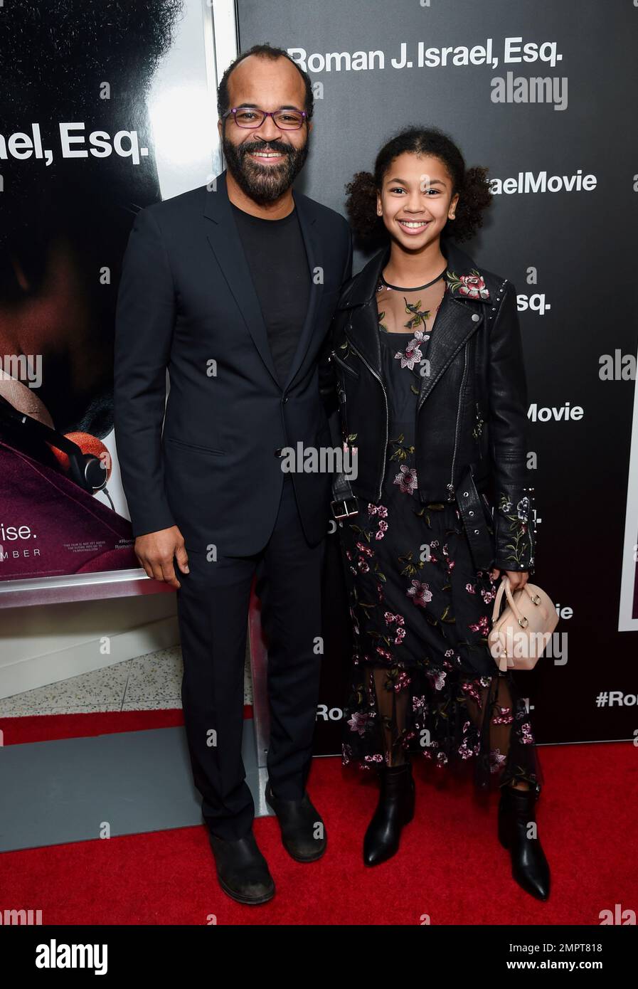 Actor Jeffrey Wright and daughter Juno Wright attend a special ...