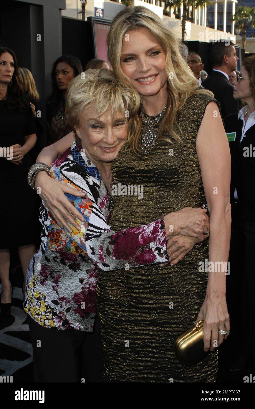 Michelle Pfeiffer and Chloris Leachman at the "Dark Shadows" world ...