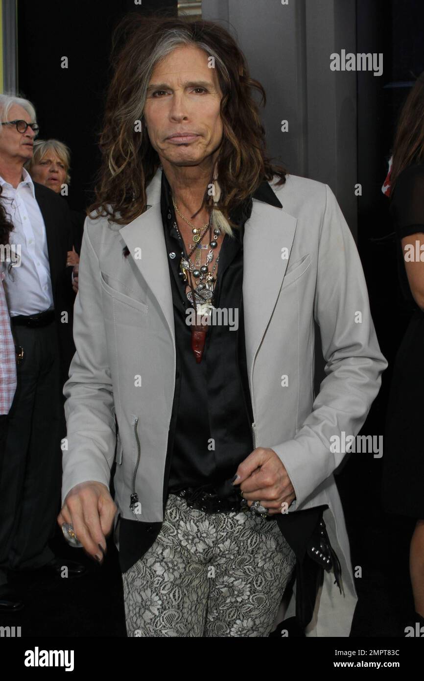 Steven Tyler at the "Dark Shadows" world premiere at the Grauman's ...