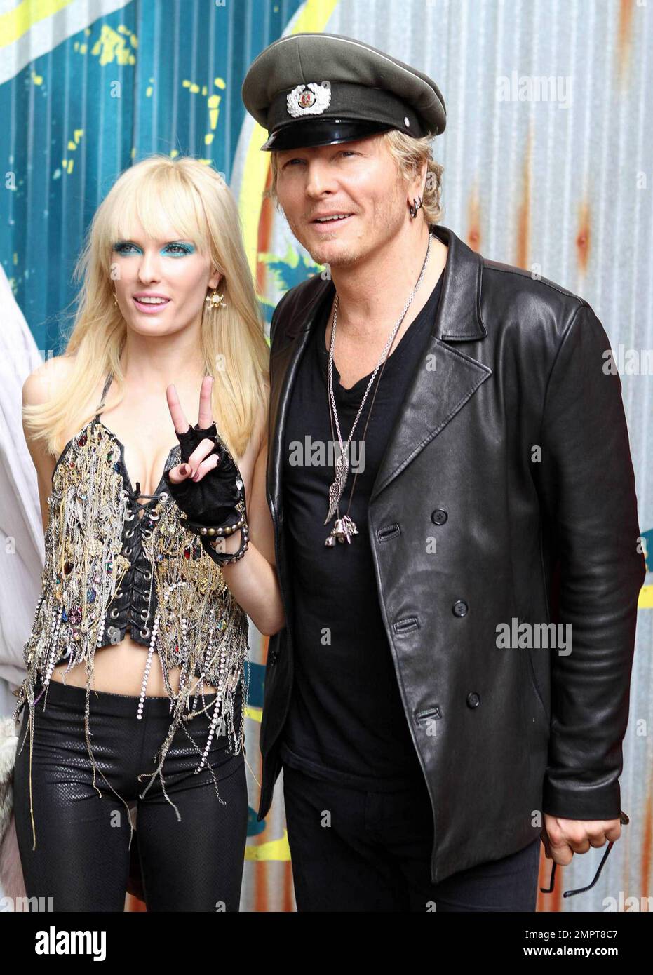 Guns N' Roses drummer Matt Sorum and girlfriend, singer Ace Harper ...