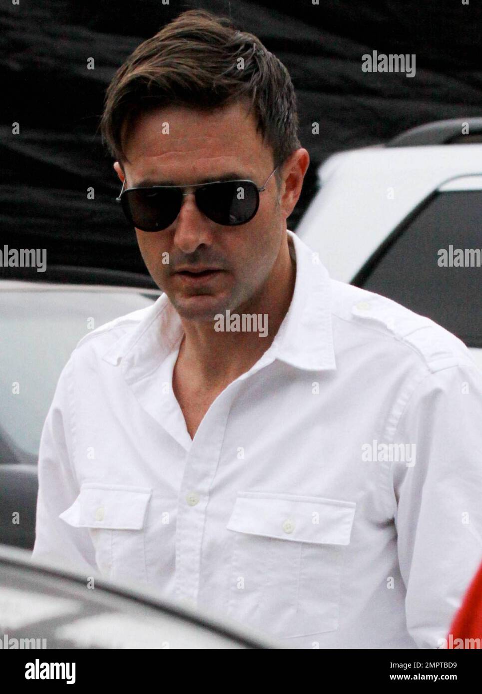 Recently single actor David Arquette brings cute daughter Coco to Mr ...