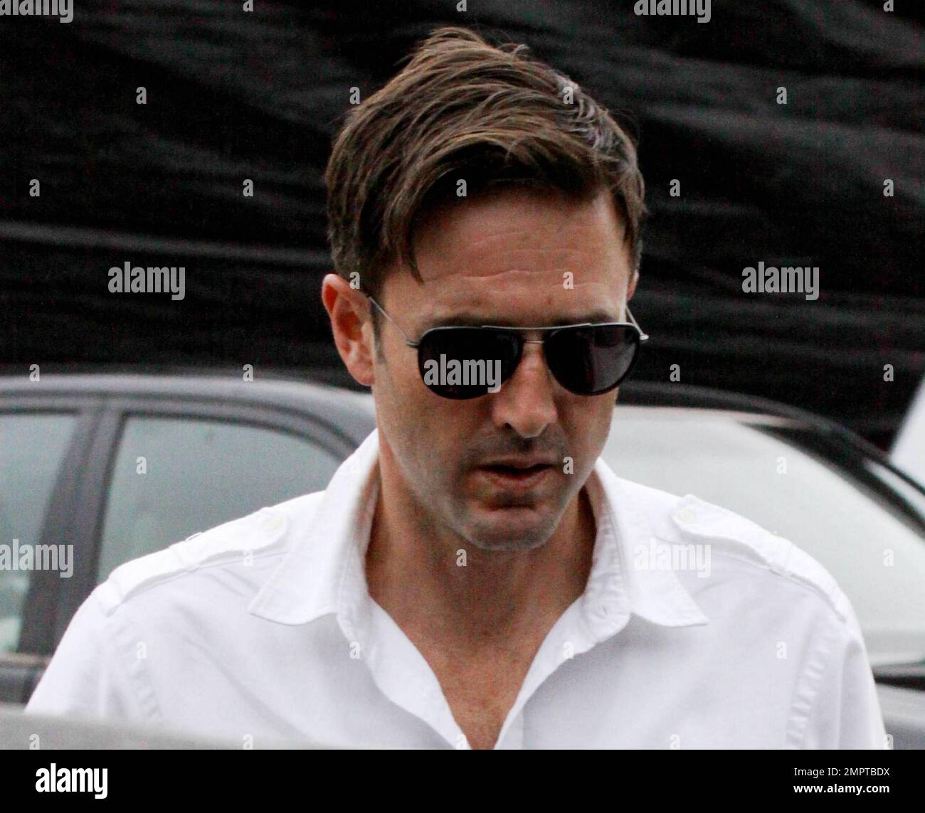 Recently single actor David Arquette brings cute daughter Coco to Mr ...