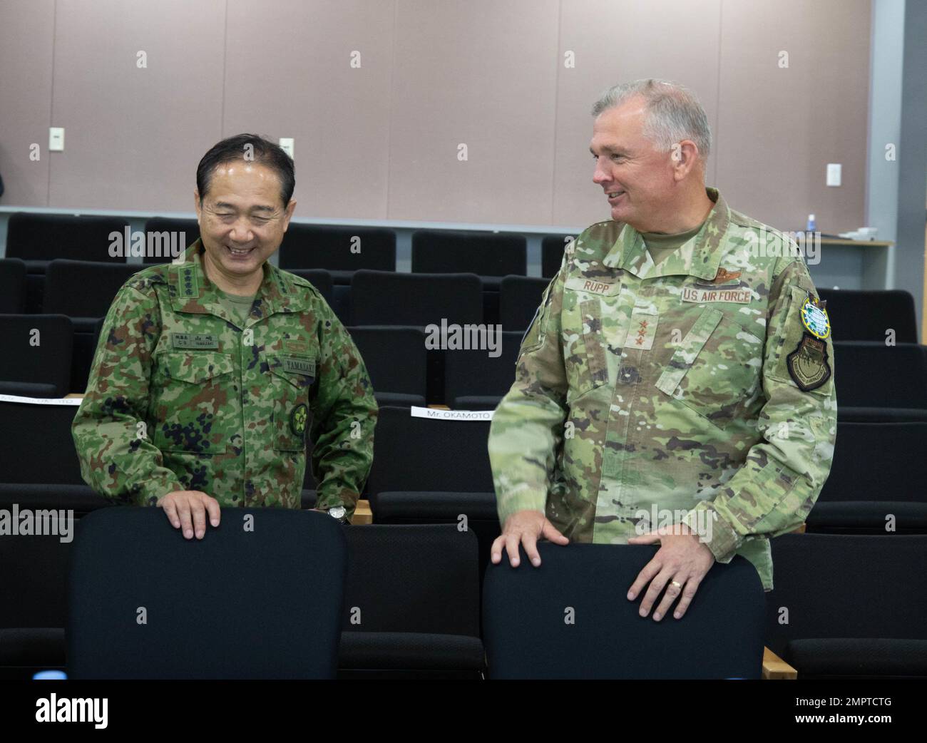 U.S. Air Force Lt. Gen. Ricky N. Rupp, commander, United States Forces ...