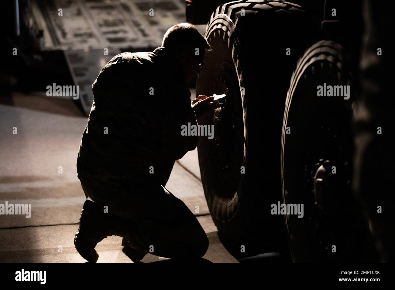 A Soldier from the 3rd Battalion, 27th Field Artillery Regiment, 18th ...