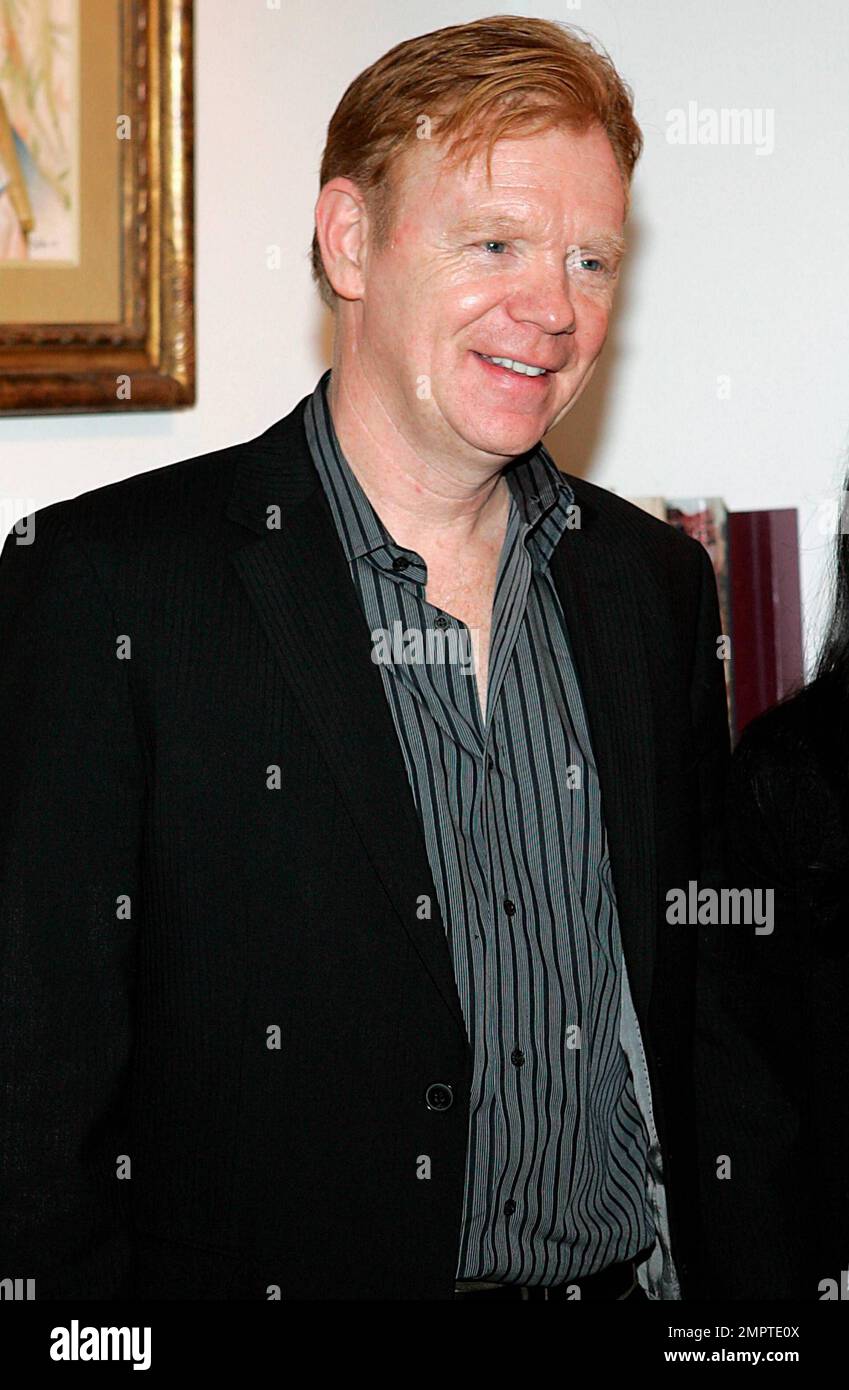 EXCLUSIVE!! Actor David Caruso attends a cocktail reception and auction ...