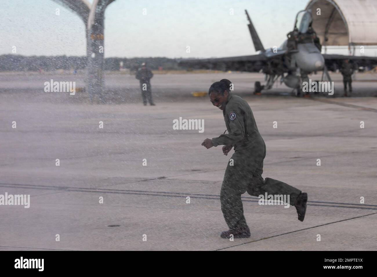 U.S. Marine Corps Capt. Ashley Ross, weapons safety officer, Marine All ...