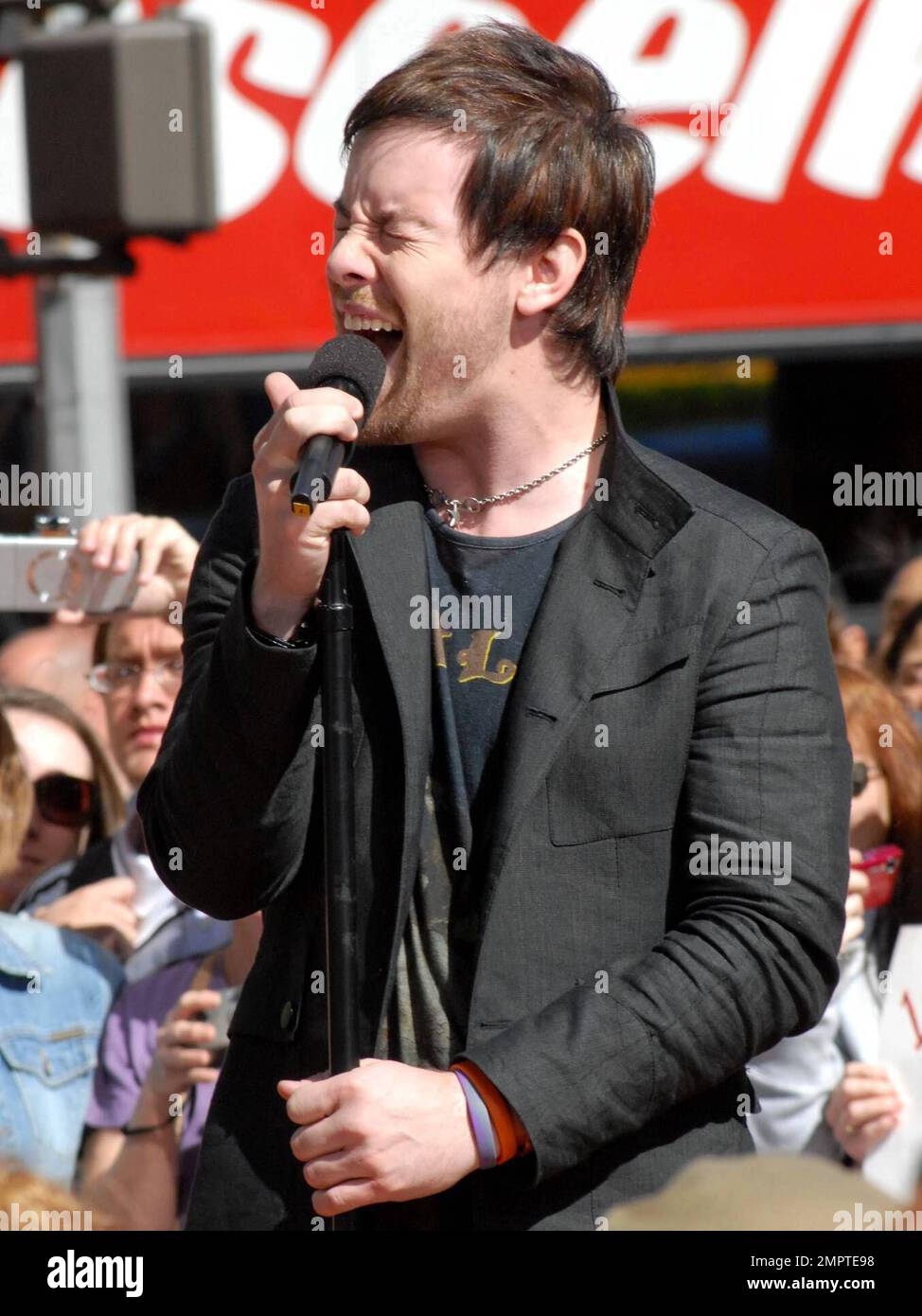 "American Idol" winner David Cook makes an appearance on NBC's "Today ...