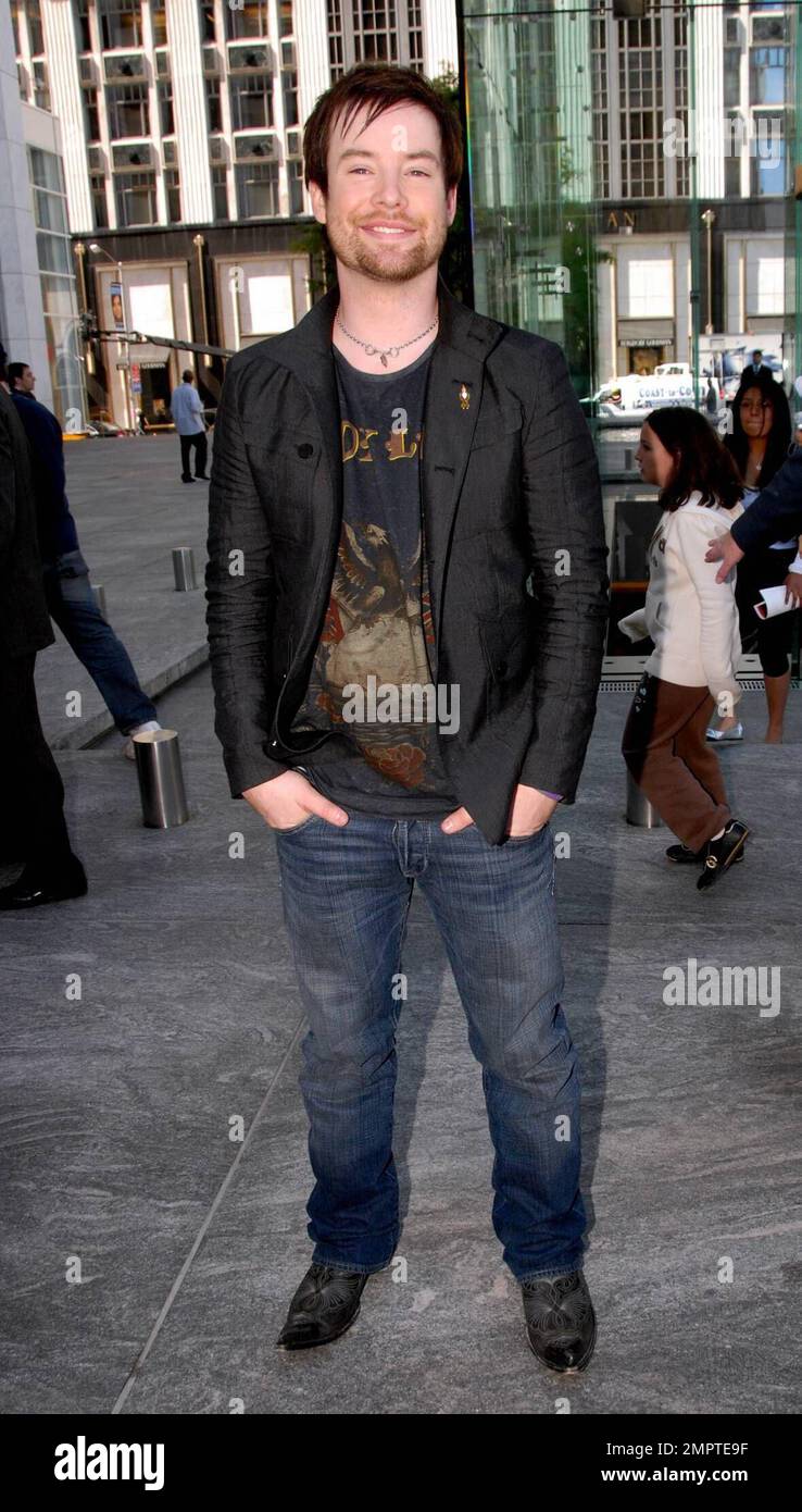 "American Idol" winner David Cook makes an appearance on NBC's "Today ...