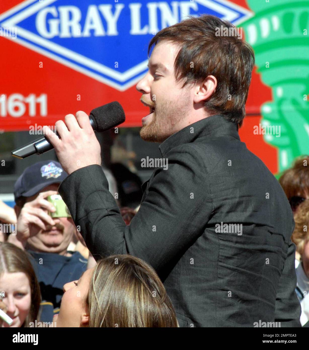 "American Idol" winner David Cook makes an appearance on NBC's "Today ...
