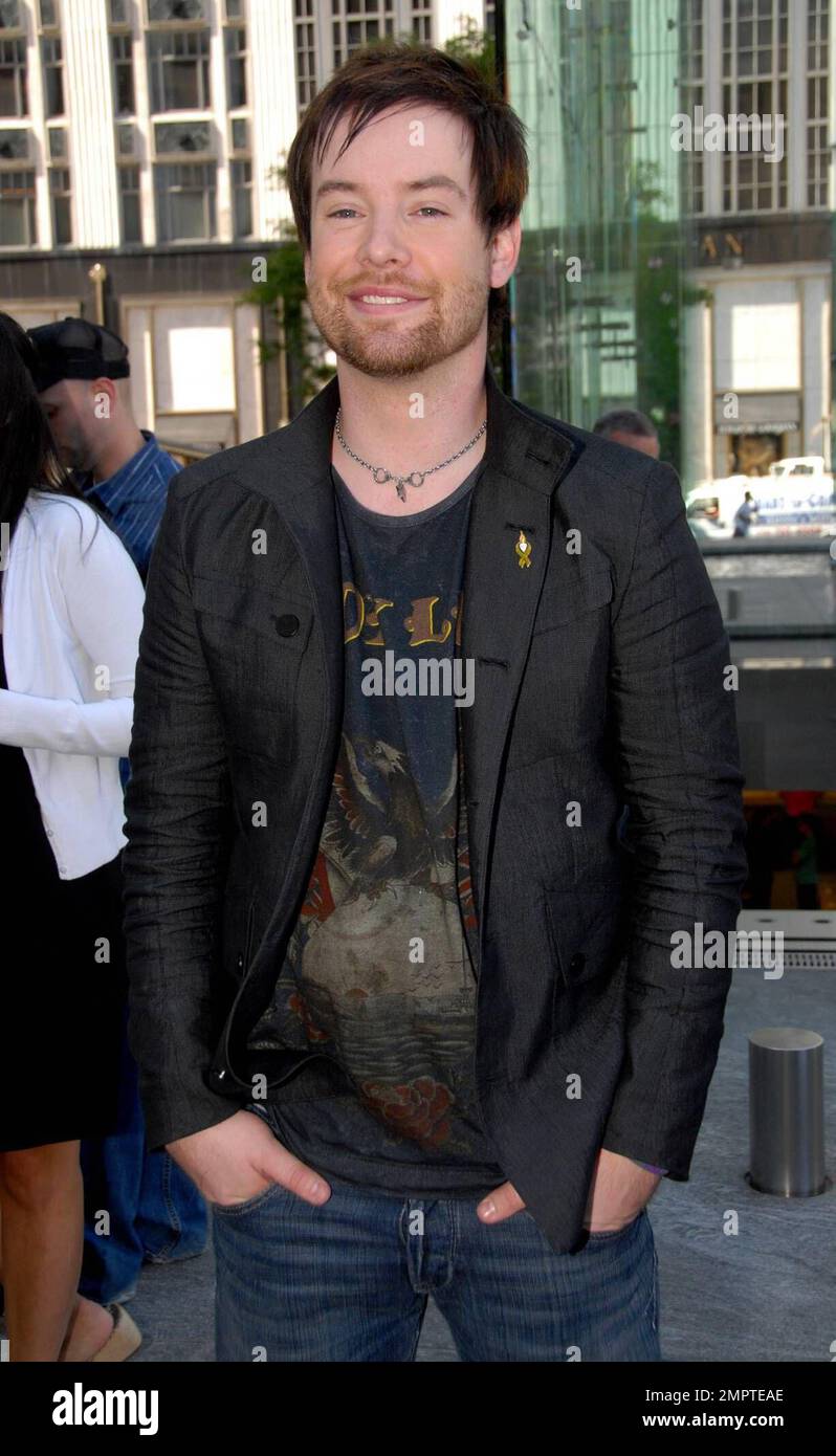 "American Idol" winner David Cook makes an appearance on NBC's "Today ...